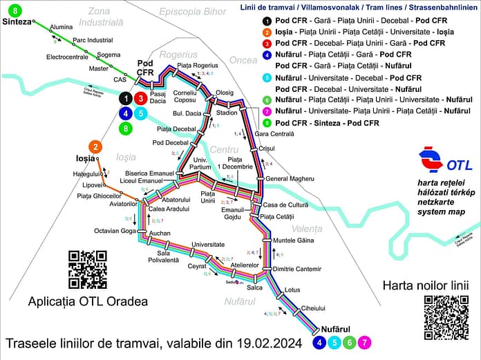 Oradea Transport Local lansează ghidul interactiv pentru noile trasee ...